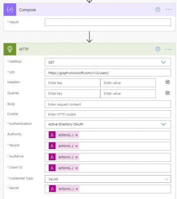 Power Automate: Tracked Properties para esconder secretos en el flujo.