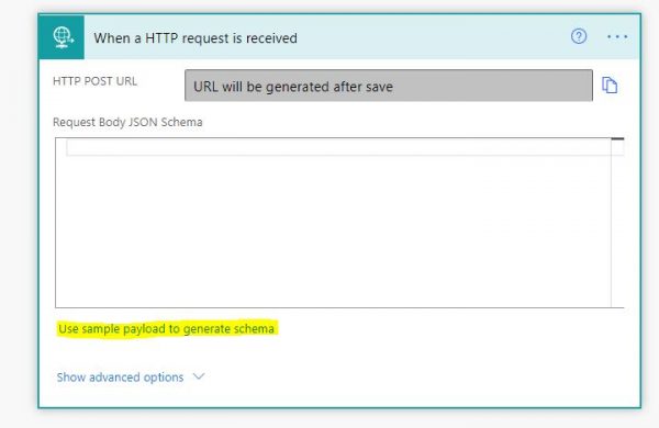 Power Automate y el Activador 'When a HTTP Request is Received'