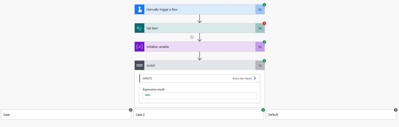 Manejo de errores avanzados - power automate